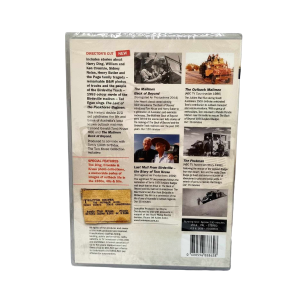 Tom Kruse Collection 2 DVD - History Trust of South Australia